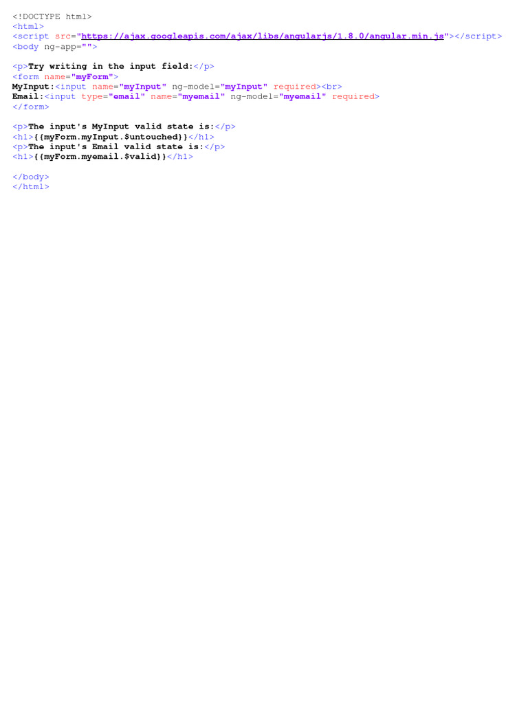 59 AngularJS Form Validation NgRoute Routing Single Page Application Template Templarurl Service ...