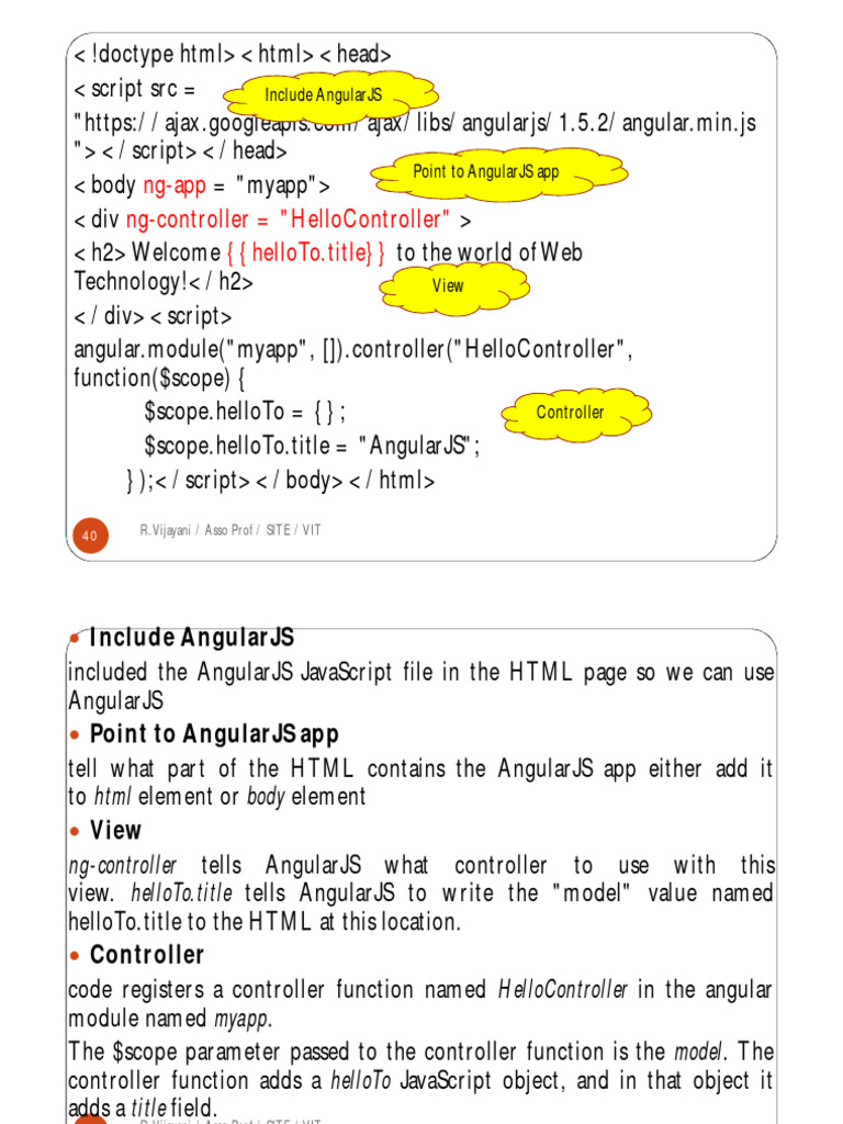 56 Angular JS Module Controller Scope Object Filters Event Handling Form Handling 02-03-2023 ...