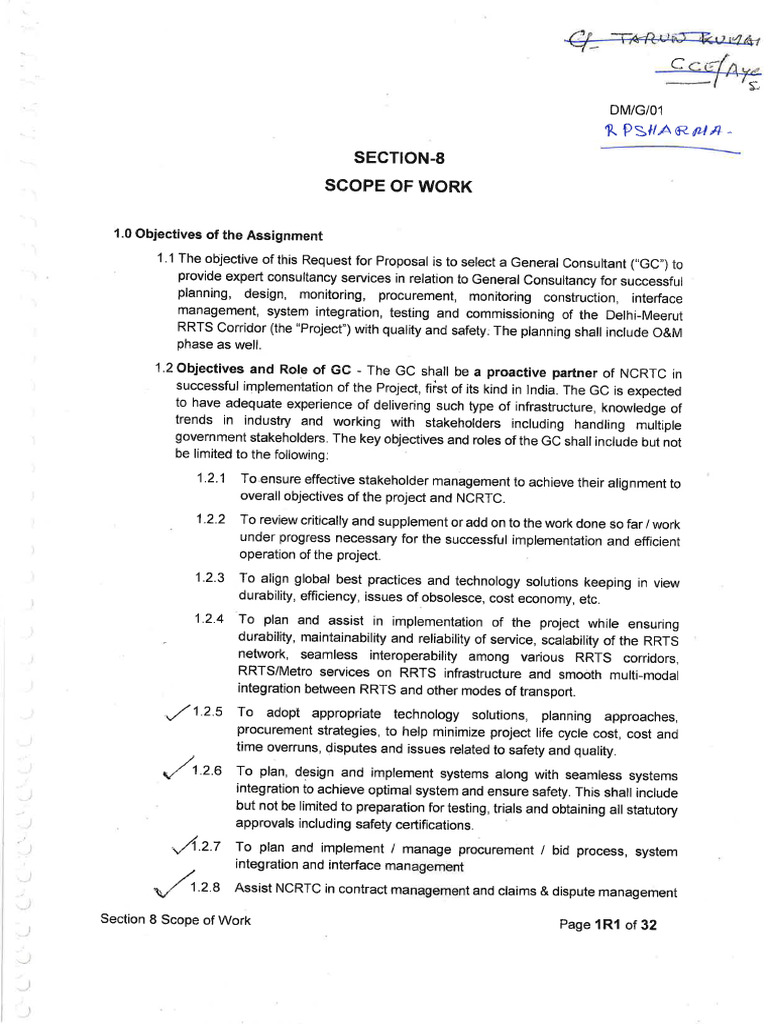 Scope of Work | PDF
