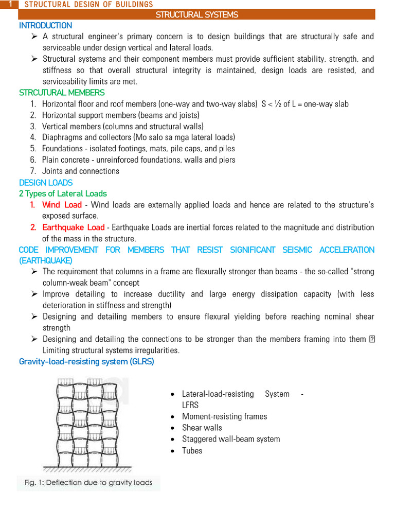 Structural Design of Buldings | PDF | Structural Analysis | Stairs