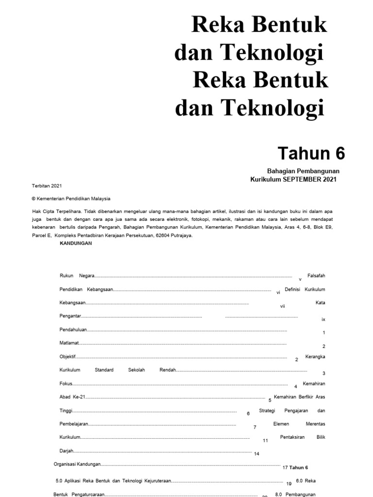 DSKP Y6 RBT华文翻译版 | PDF | Seni