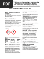 MSDS Aquades - H2o | PDF