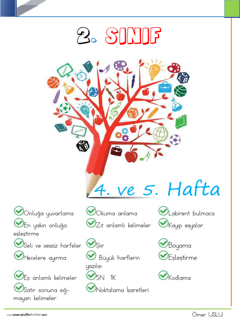 2. Sınıf 4. ve 5 .HAFTA | PDF