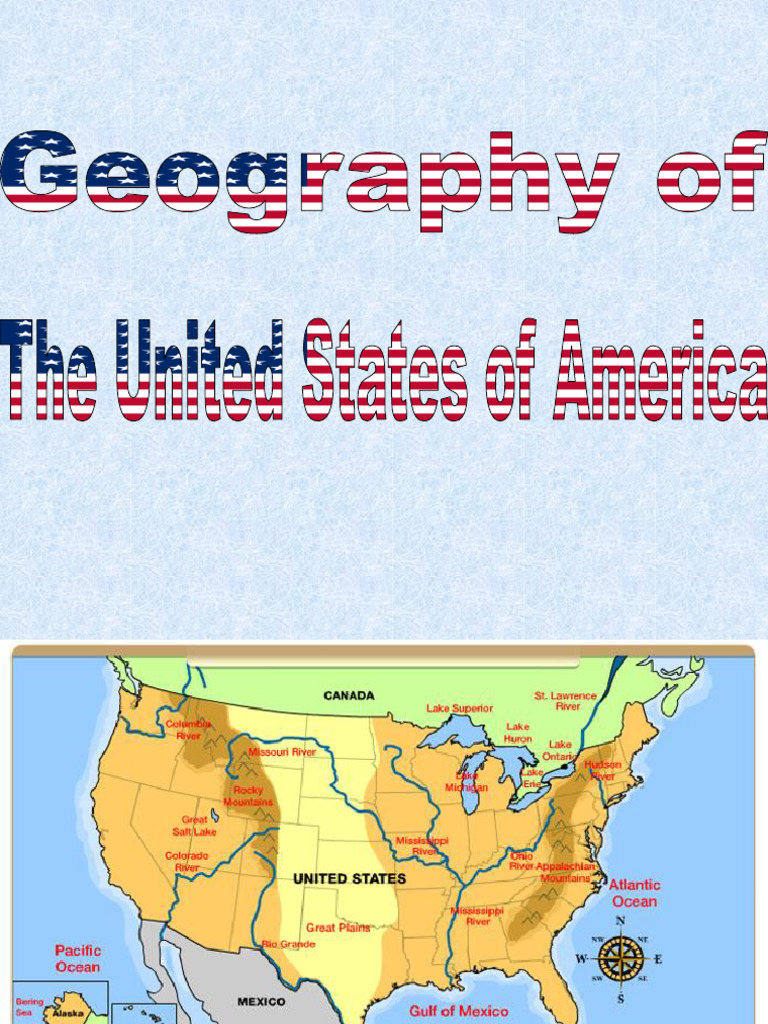 03-06b Geography of The USA | PDF