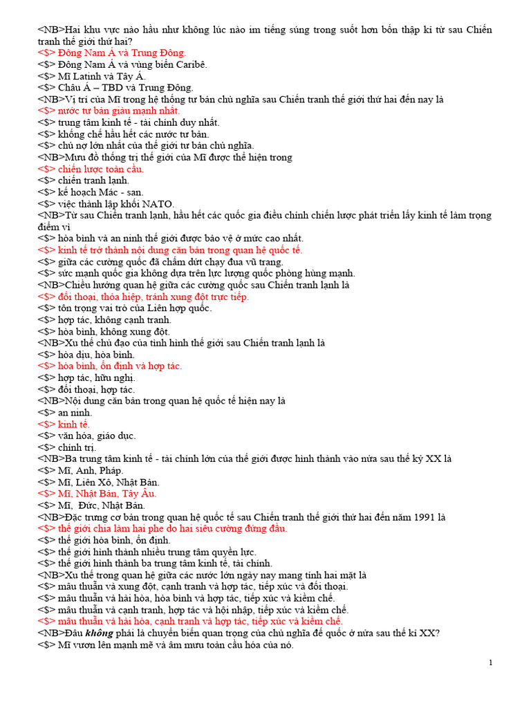 Chu de 1 - The Gioi - Nhap Phan Mem | PDF