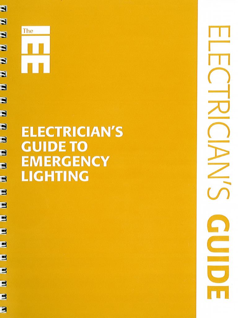 Electricians Guide To Emergency Lighting | PDF