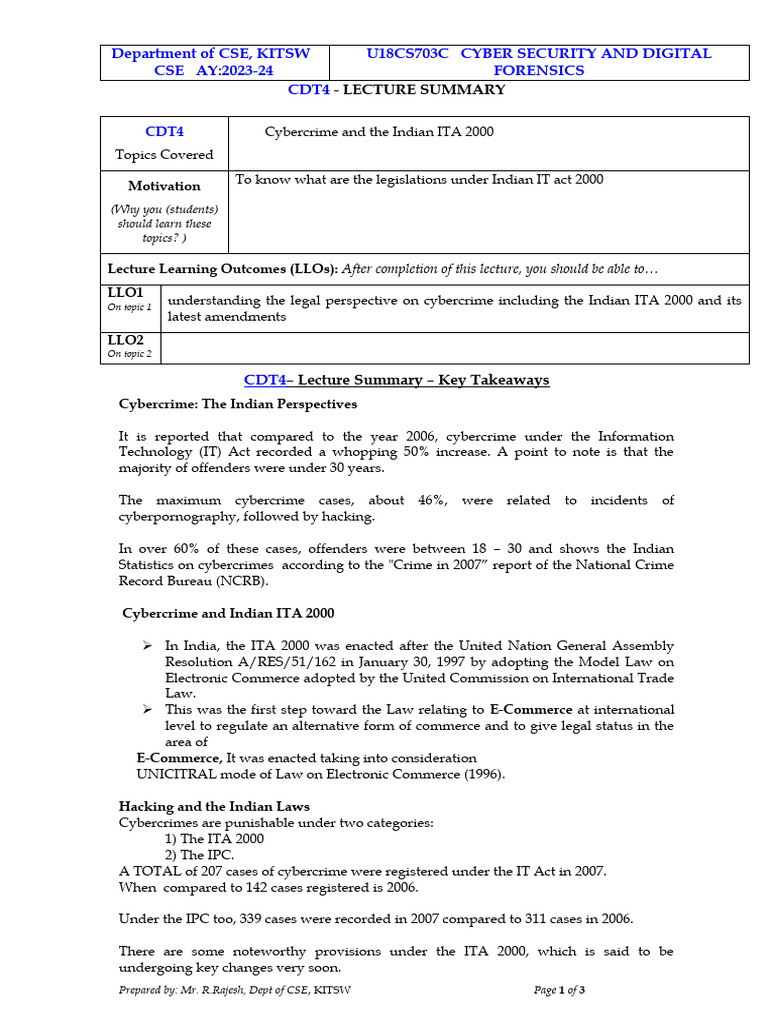 CSDF Week2 CDT4 | PDF | E Commerce | Cybercrime