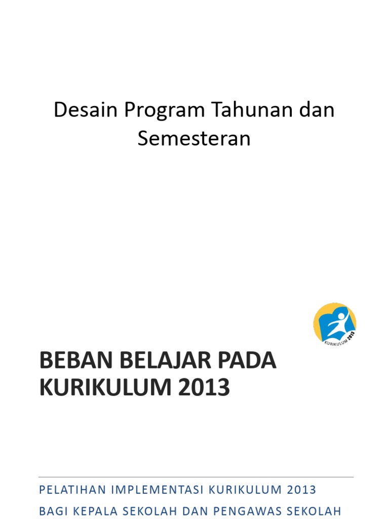 6 Desain Program Tahunan Dan Semesteran | PDF