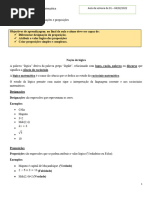 RACIOCÍNIO LÓGICO - Lista de Símbolos Lógicos | PDF | Lógica matemática ...