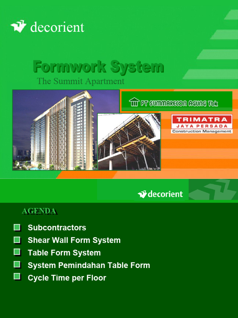 Formwork | PDF | Building Technology | Materials