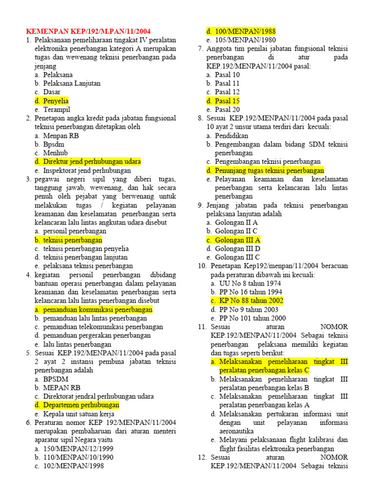 Soal-Soal Latihan SKB | PDF | Teknologi & Rekayasa