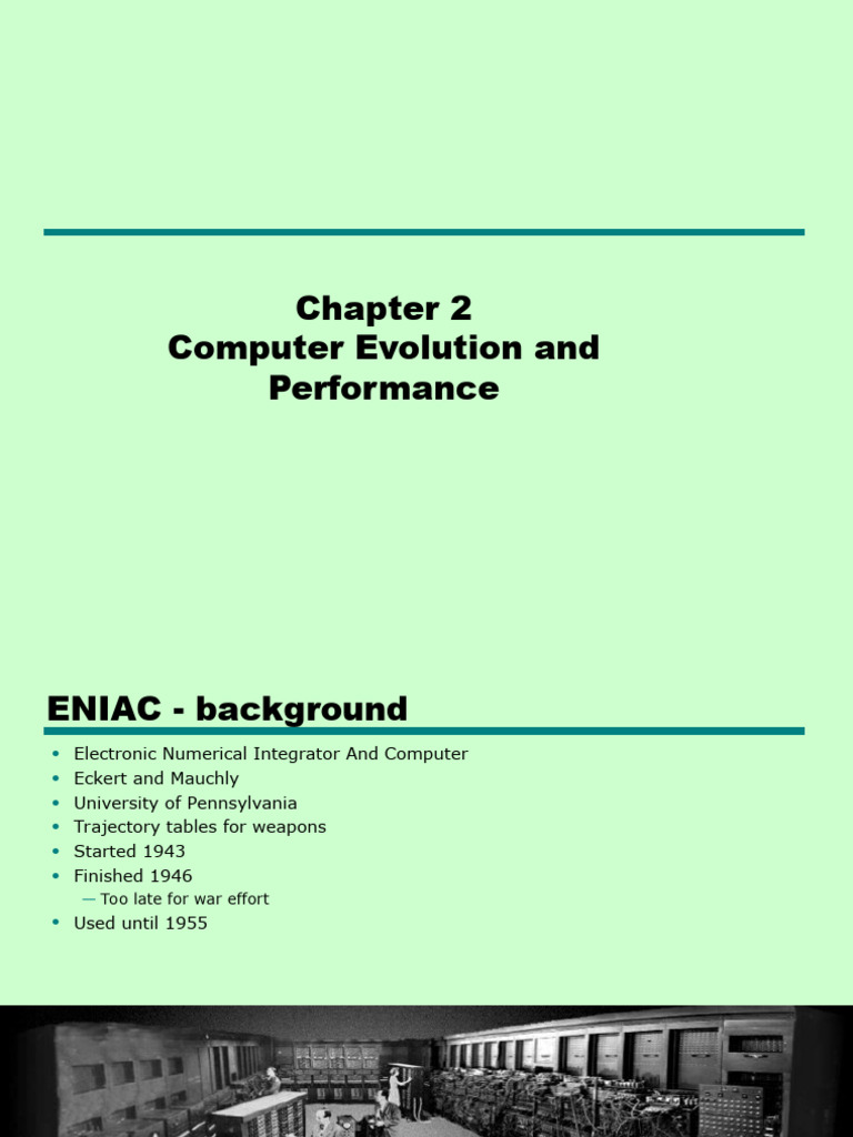 02 Computer-Evolution | PDF | Central Processing Unit | Cpu Cache
