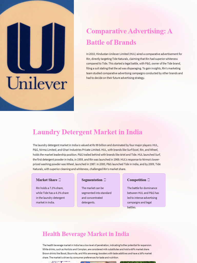 Comparative Advertising A Battle of Brands | PDF | Brand | Business Process