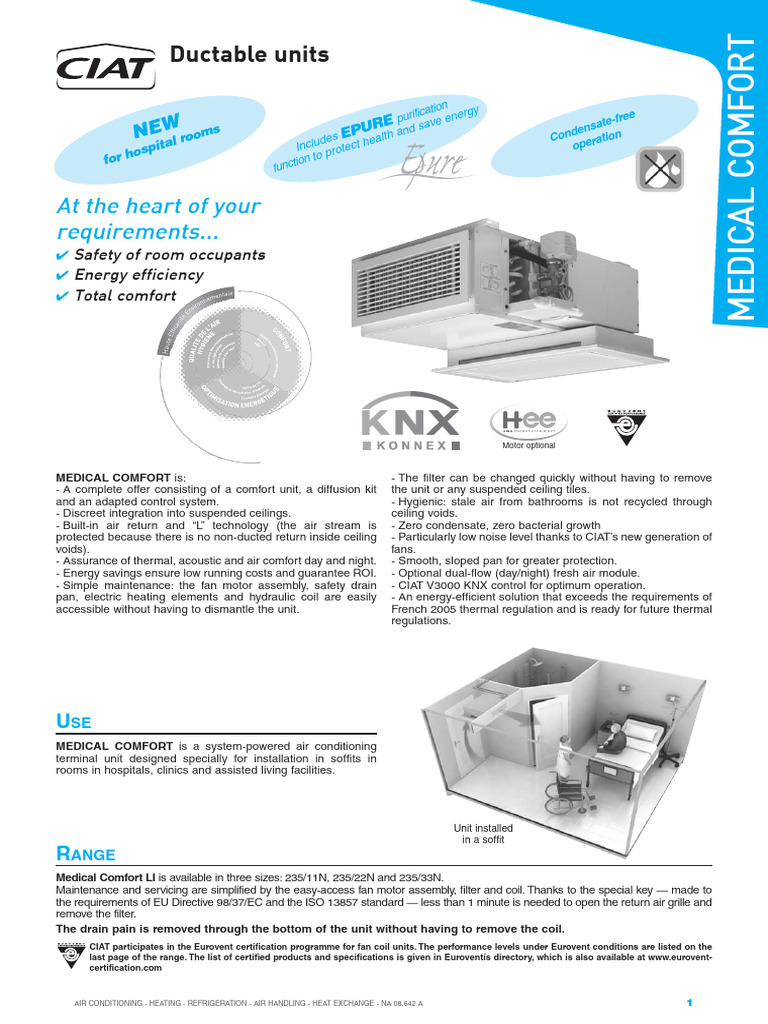 Coadis Medical Comfort | PDF | Manufactured Goods | Building Automation