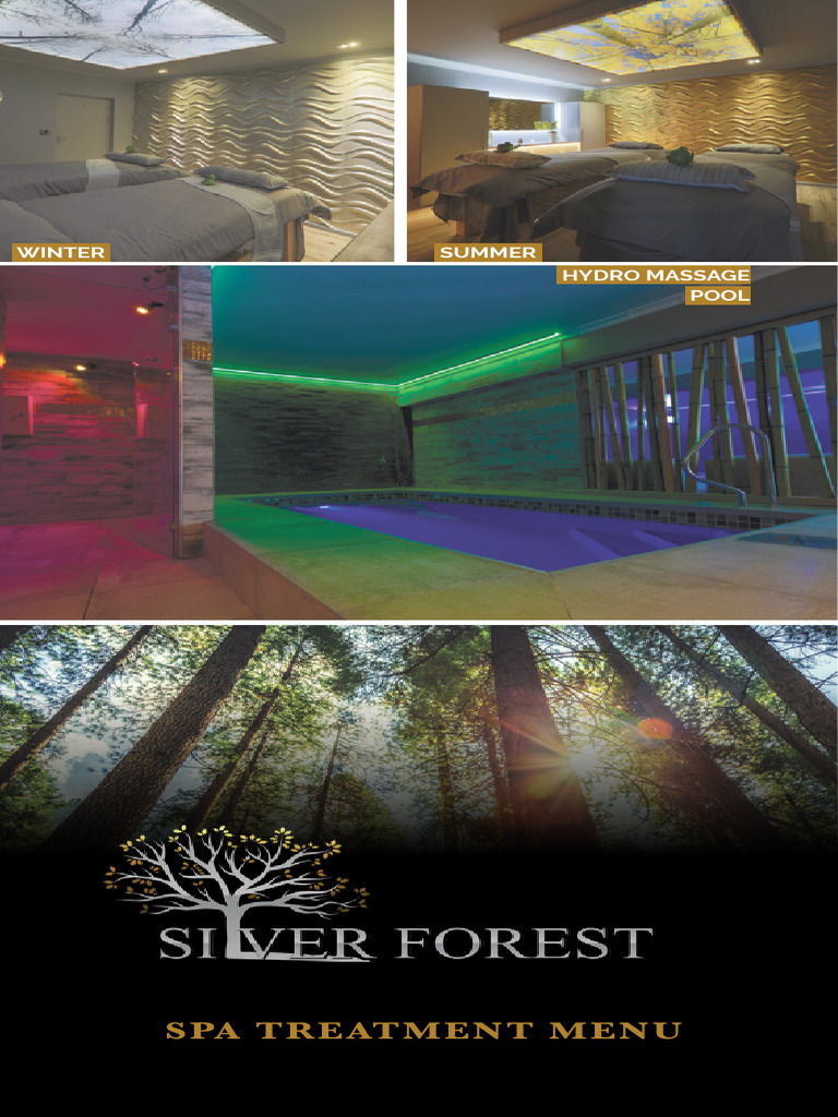 Silver Forest Spa Treatment Packages | PDF | Massage | Spa