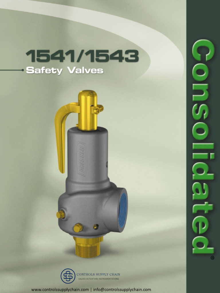CSC Dresser 1541 and 1543 Series Safety Valves | PDF