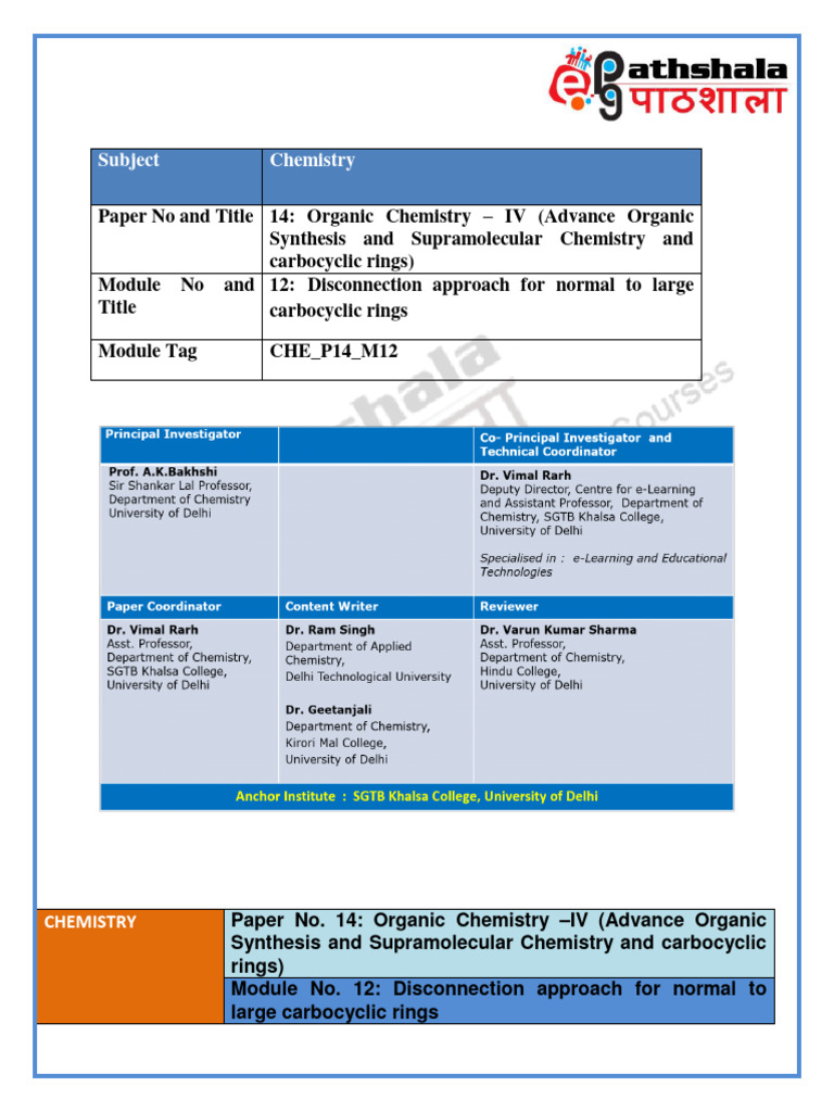 1515667147CHE P14 M12 Etext | PDF | Organic Chemistry | Chemistry
