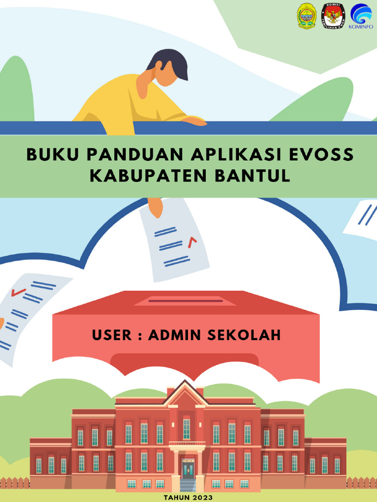 Manual Book Aplikasi EVOSS 2023 (Admin Sekolah) | PDF