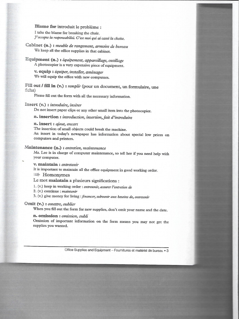 Voc Gra Office 3 | PDF