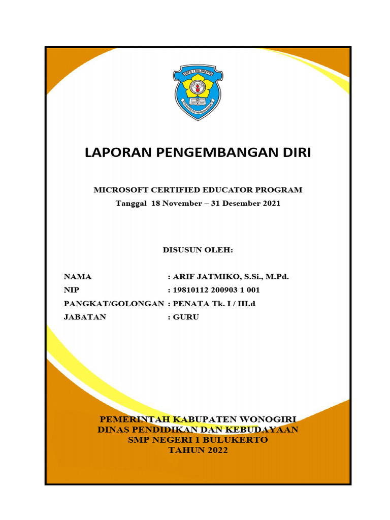 LAPORAN MoC MCE | PDF