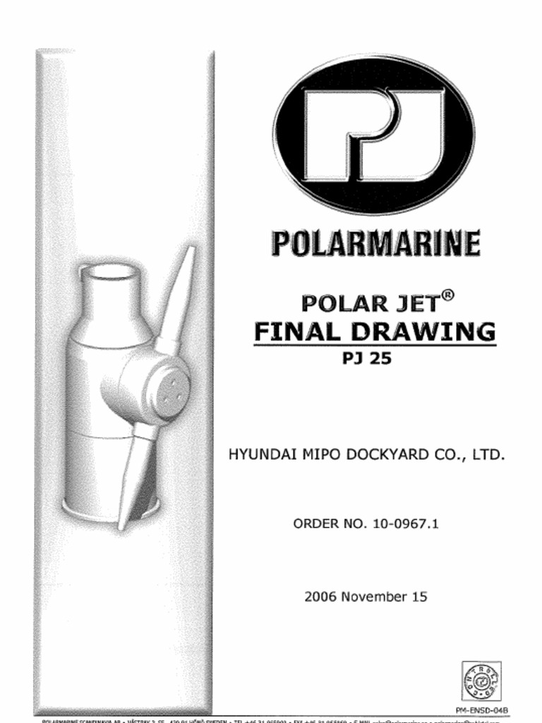 PJ 25 Polar Jet Final Drawing | PDF