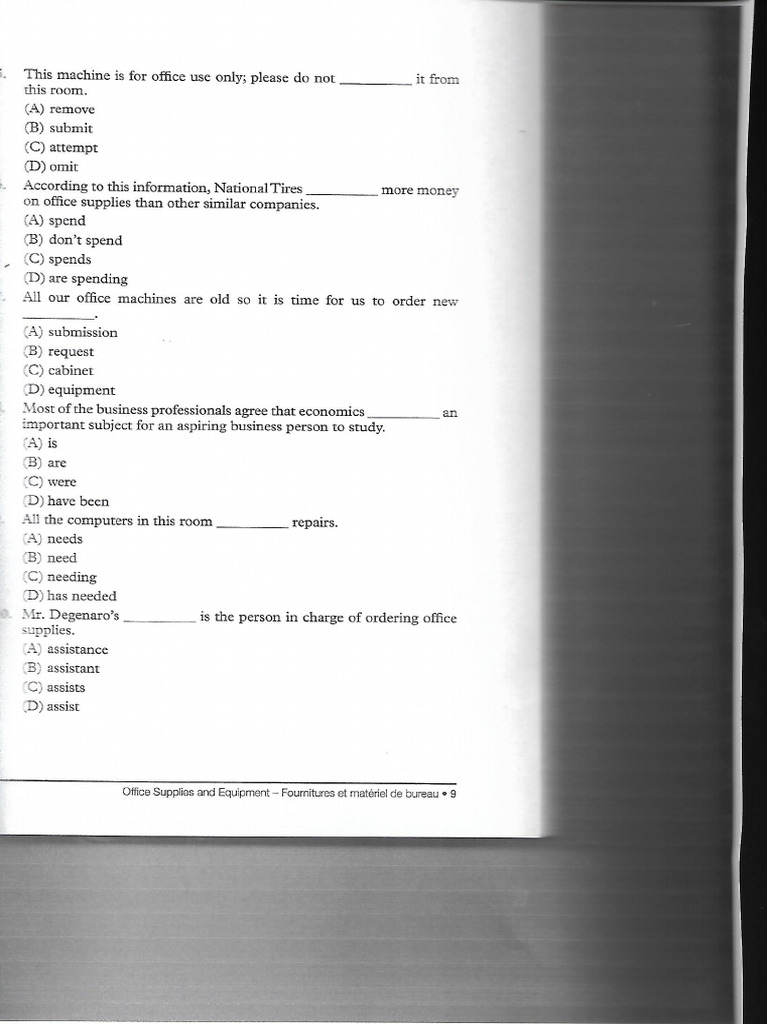 Voc Gra Office 9 | PDF