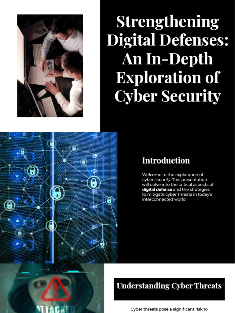 Wepik Strengthening Digital Defenses An in Depth Exploration of Cyber ...