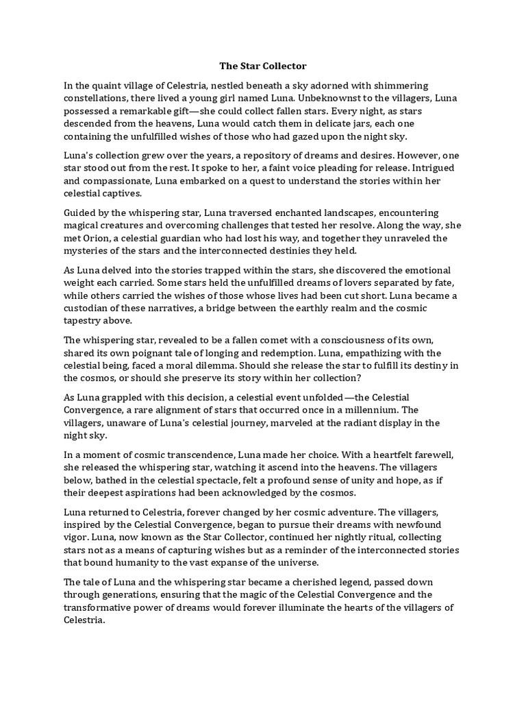 The Star Collector | PDF