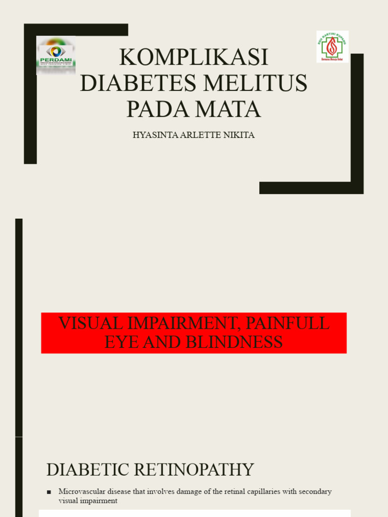 Komplikasi Diabetes pada Mata | PDF | Causes Of Death | Diseases And ...