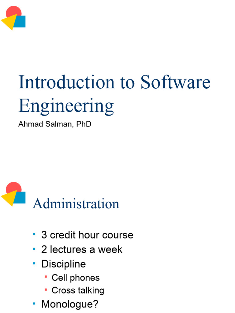 Software Engineering Introduction | PDF | Application Software | Software