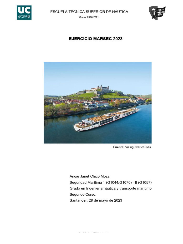 MARSEC-2023 Angie Chico | PDF