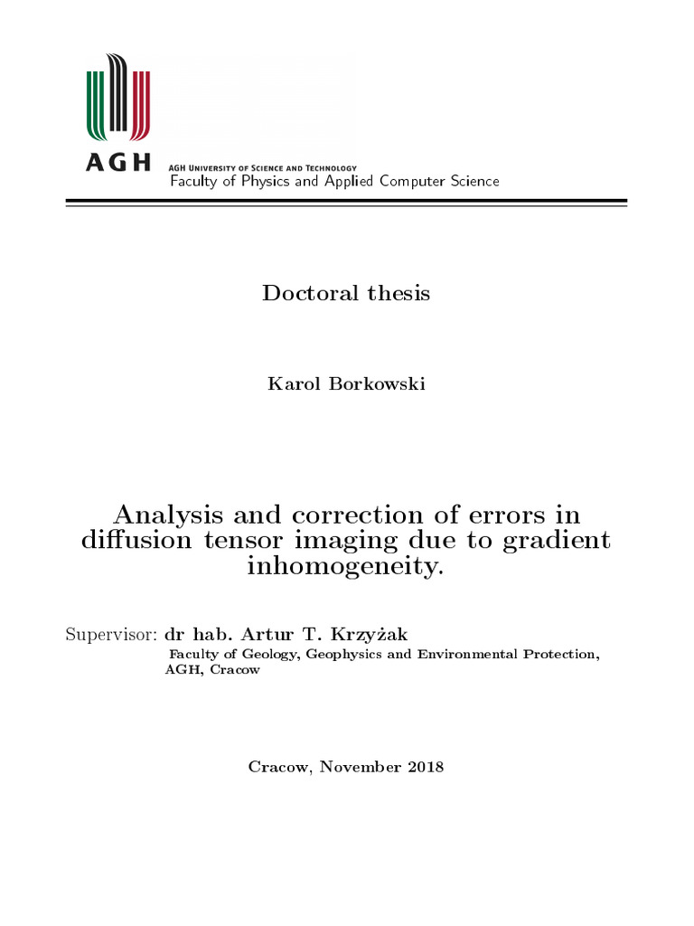 Borkowski - 2018 - Analysis and Correction of Errors in Diffusion Ten ...