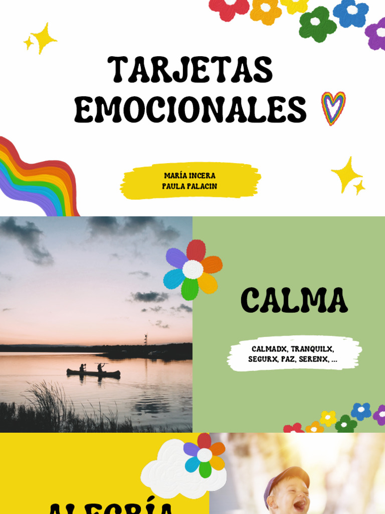 Tarjetas Emocionales | PDF