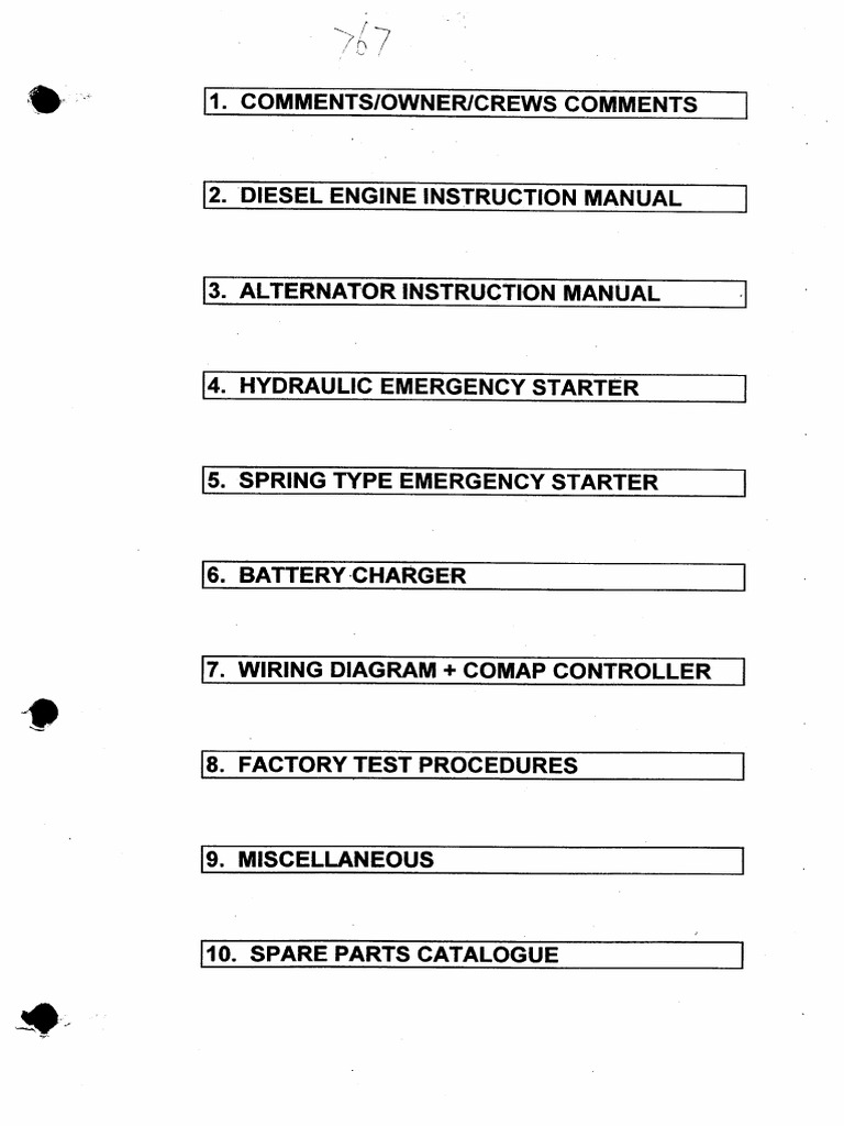 Mm-02-3 Emergency Generator Set | PDF