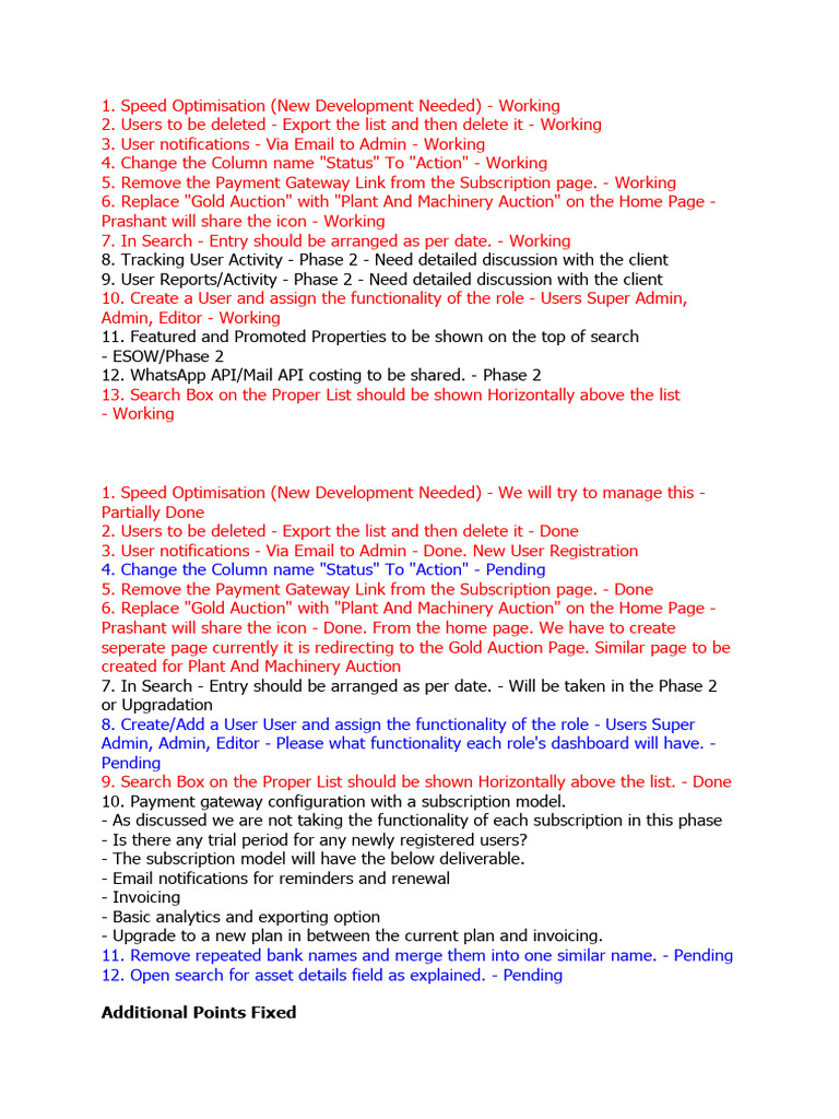 Additional Points Fixed | PDF | Internet | Software Engineering