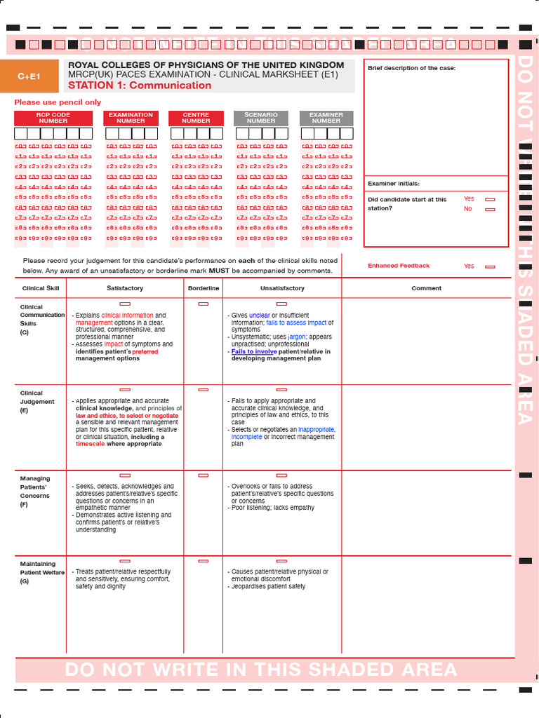 Marksheet PACES23 | PDF | Medicine | Health Care