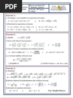 Contrôle de Mathématiques 2AC Semestre 2 | PDF | Géométrie | Formes ...
