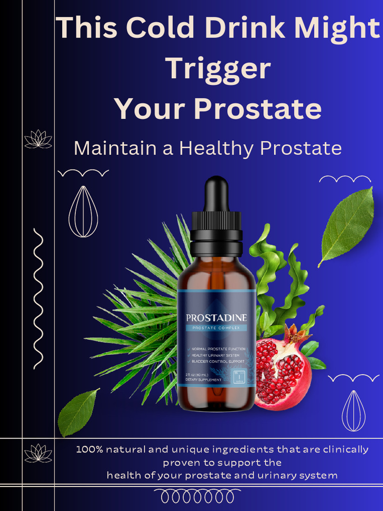 This Cold Drink Might Trigger Your Prostate | PDF | Dietary Supplements ...