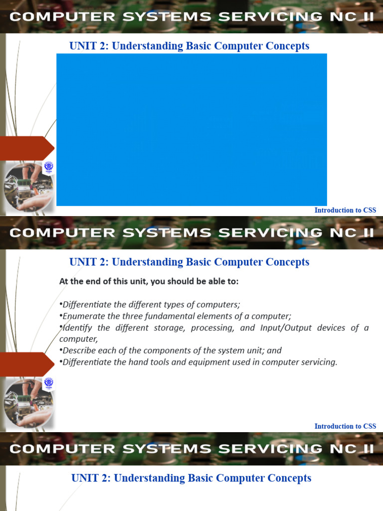 Introduction To Css Unit 2 Lesson 2 Pdf Random Access Memory 