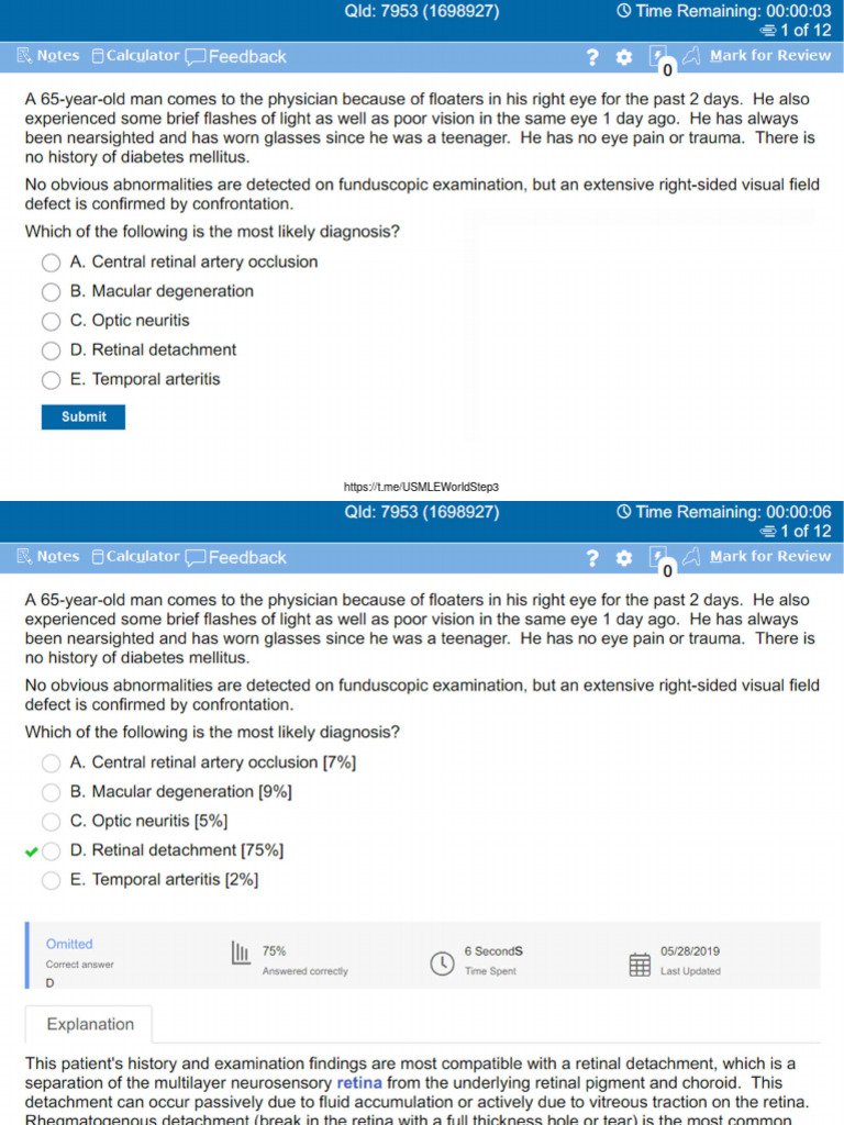 ABIM - Ophthalmology - (Medicalstudyzone - Com) | PDF | Retina | Eye