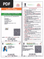 Format of True Type Copy of Aadhar Card | PDF