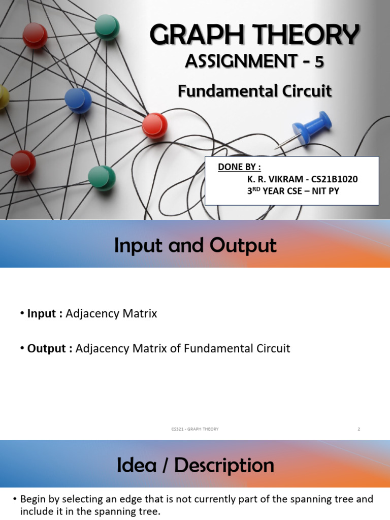 Assignment 5 - Fundamental Graph | PDF | Algorithms And Data Structures | Applied Mathematics