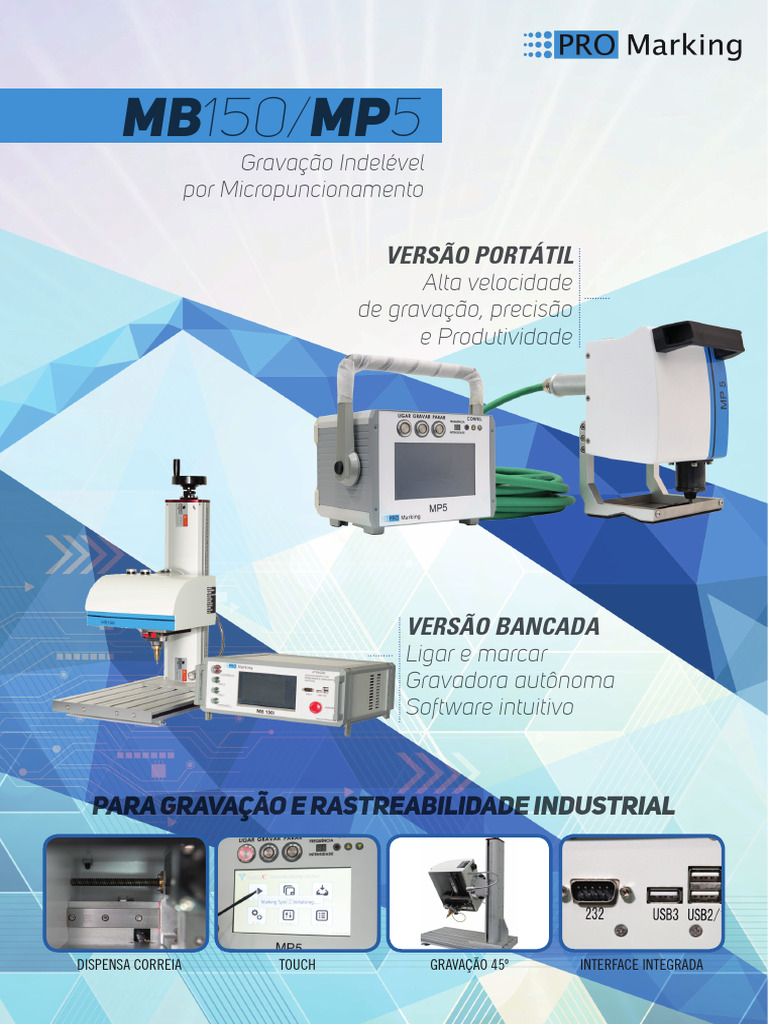 Catalogo Mb150 Mp5 A | Download grátis PDF | Informática