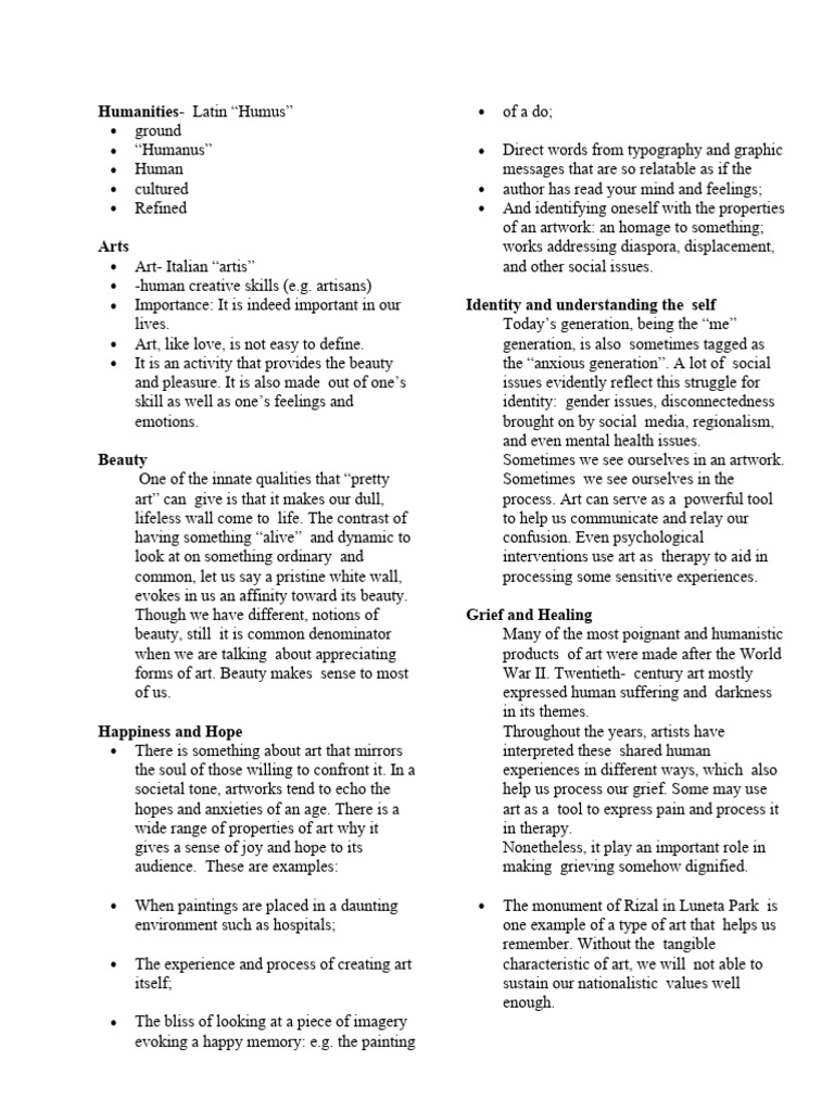 HUMM Reviewer | PDF | Textiles | Color