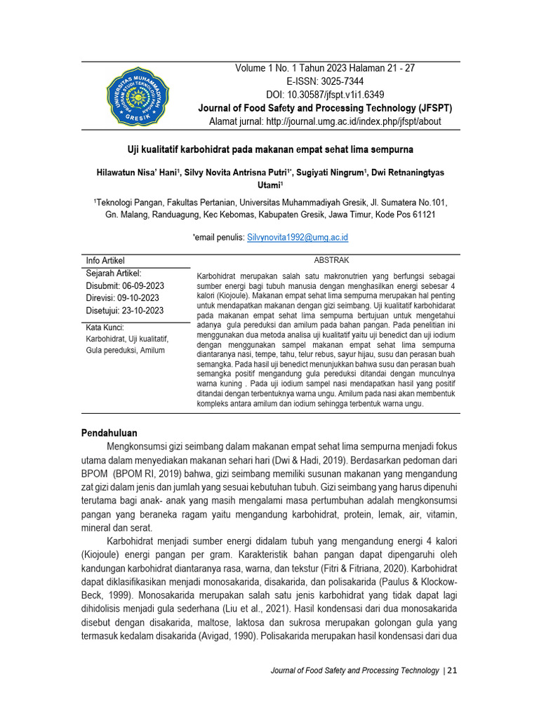 Nasional Uji Benedict | PDF