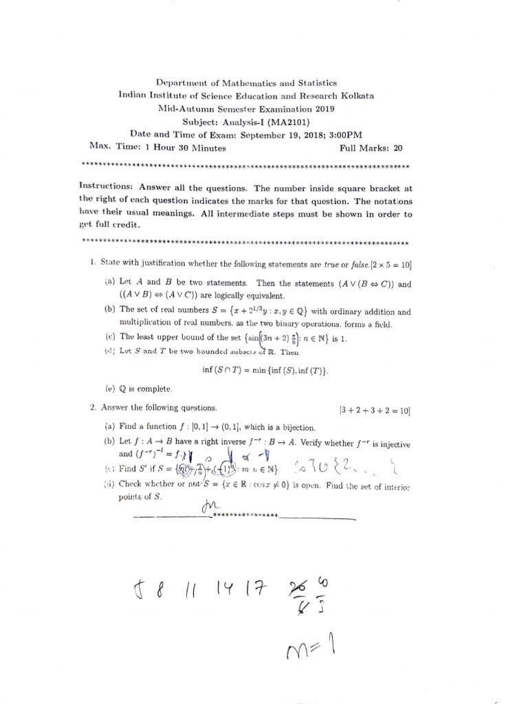 1st and 2nd Year Past Papers | PDF