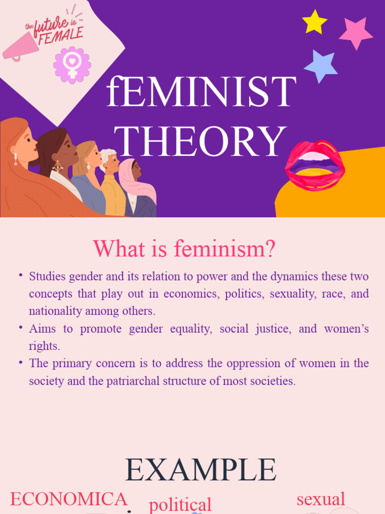 Lesson 1 - Feminist Theory Presentation | PDF | Feminism | Gender Studies