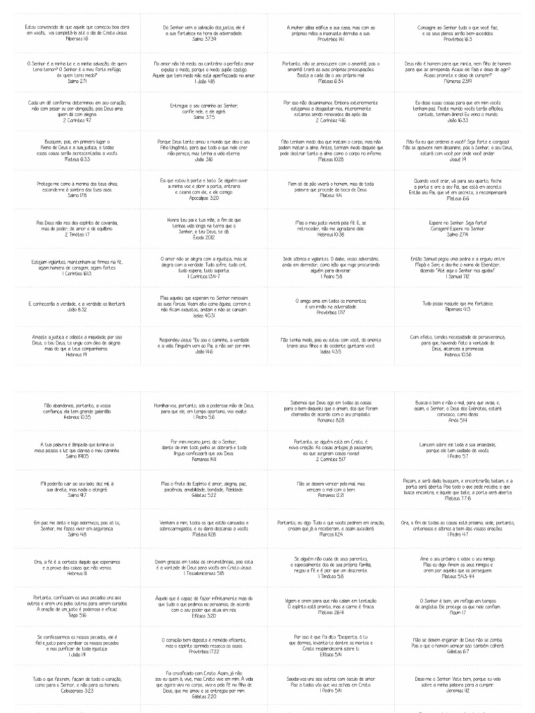 365 Versículos em Folha A4 | PDF