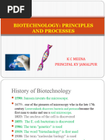 BIOTECHNOLOGY Principles & Processes | PDF | Plasmid | Restriction Enzyme