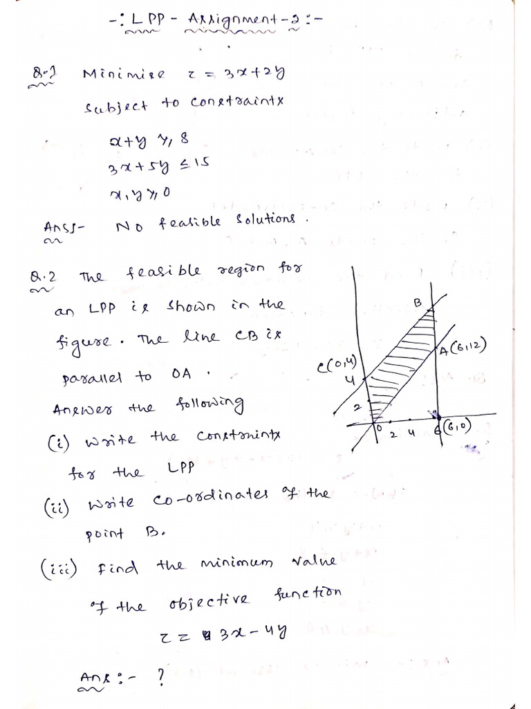 LPP - Assignment - 2 | PDF